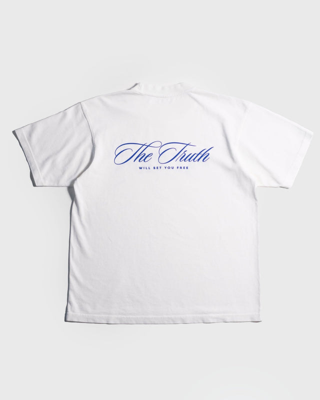 "Set Free X Stay True" White Heavyweight Tee (Clear-Out) – Proclamation ...
