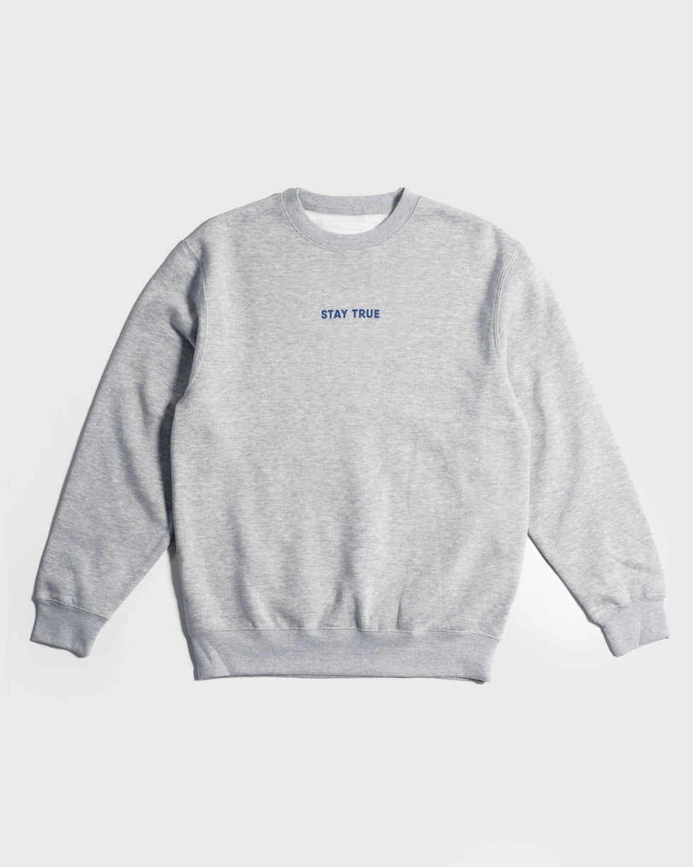"Stand Firm X Stay True" Heather Grey Crewneck (Clear-Out ...