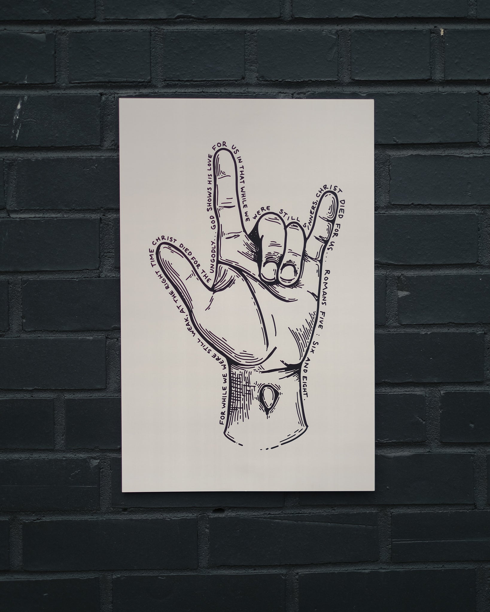 While We Were Still Sinners - Poster – Proclamation Coalition